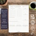 Daily Planner Printable Inspirational Goals Planner Monthly Calendar ...