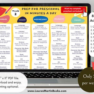 Preschool Curriculum | Complete 180 Day Play-based Early Learn ...