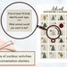 Printable Outdoor Nature Advent Calendar for Kids and Families, DIY ...
