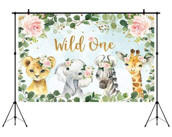 Wild One Backdrop - Etsy