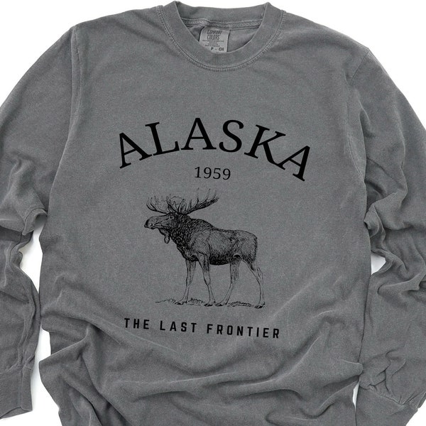 Long Sleeve Moose Tshirt - Etsy