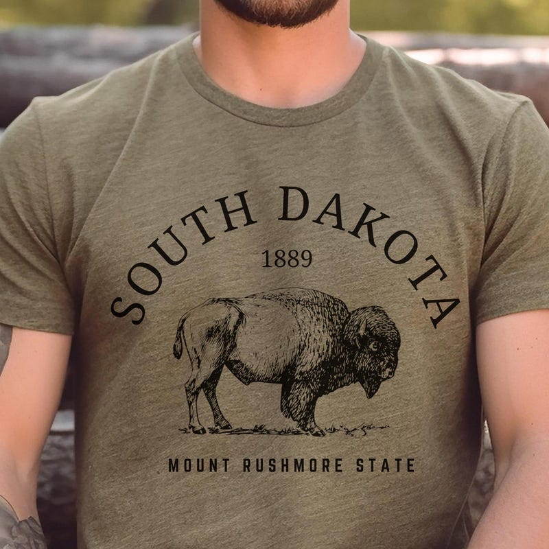 South Dakota T Shirt - Etsy