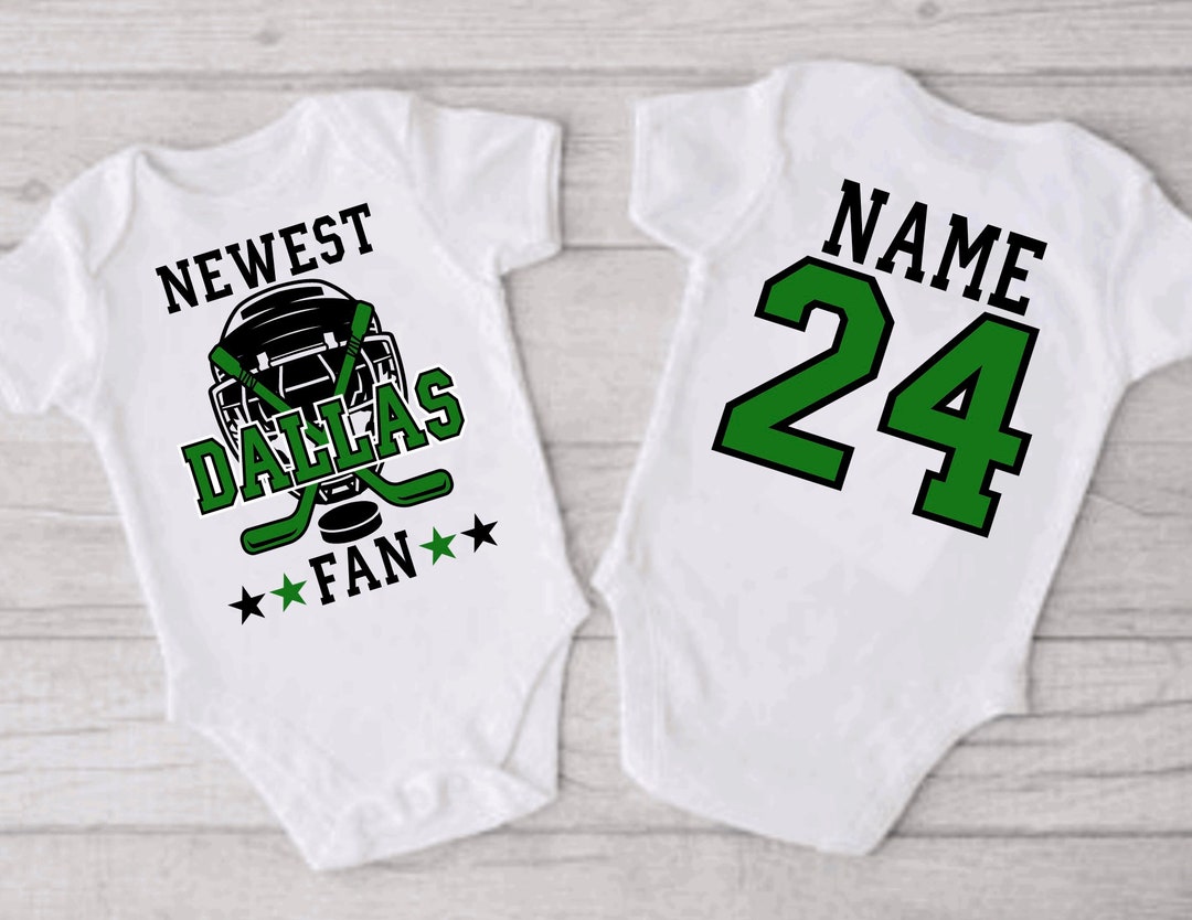 Dallas Stars Baby Bodysuit - Etsy