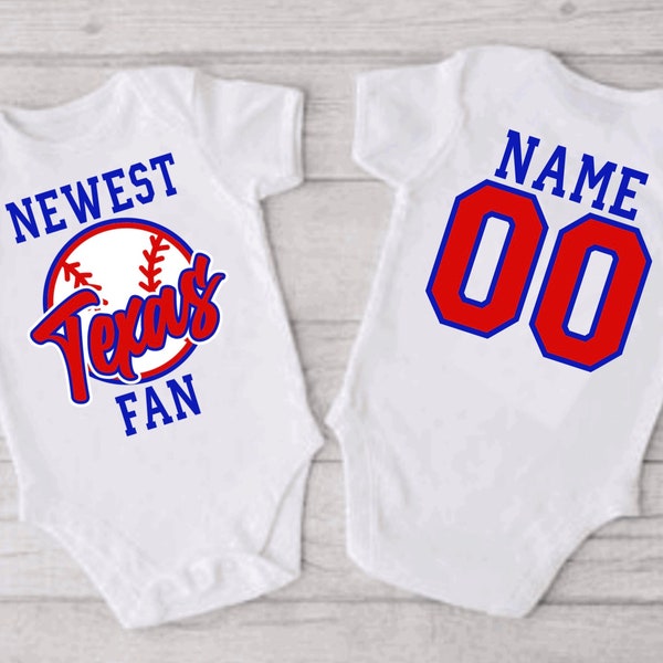 Texas Rangers Baby - Etsy