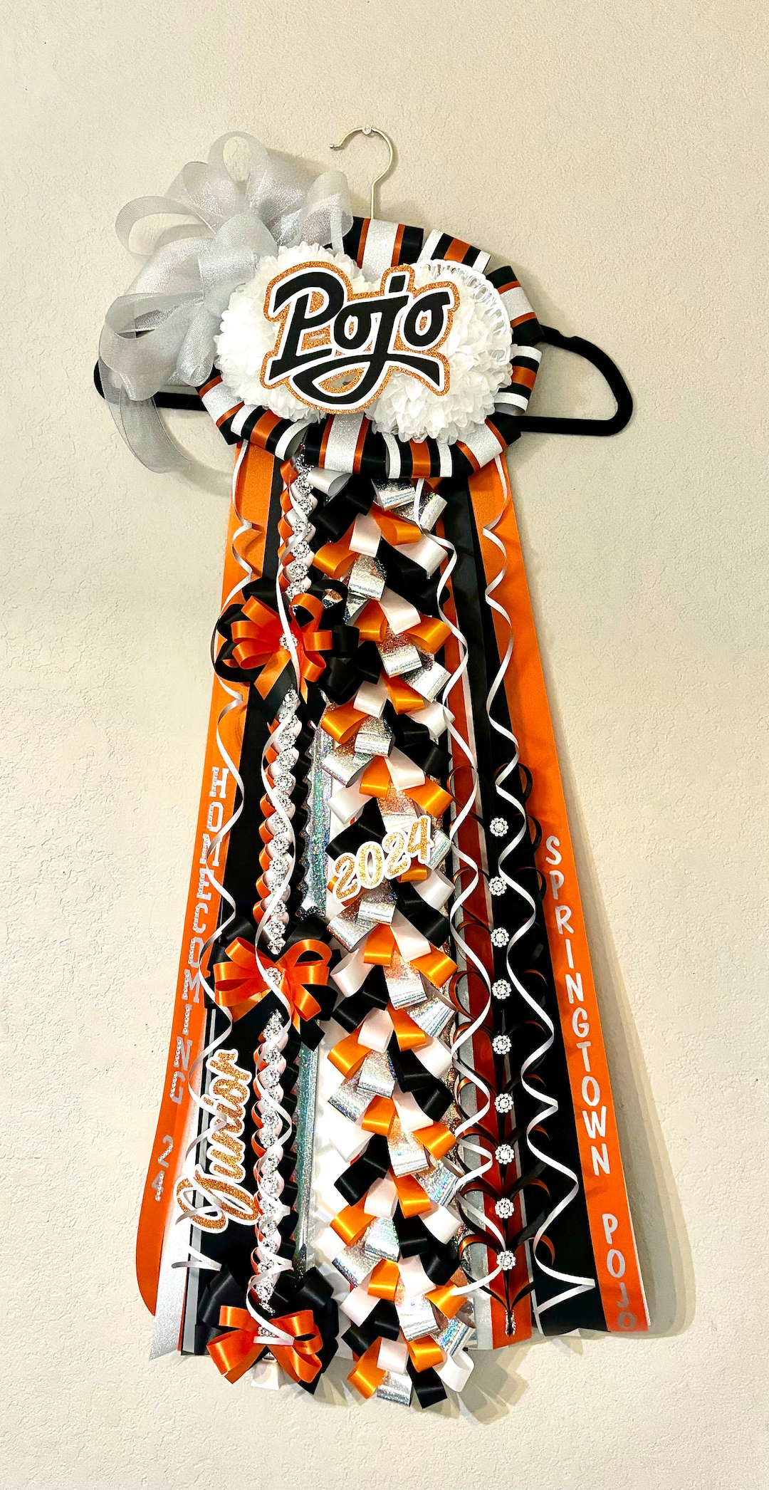Double Homecoming Mum (feather Boa Not Included in Price) - Etsy