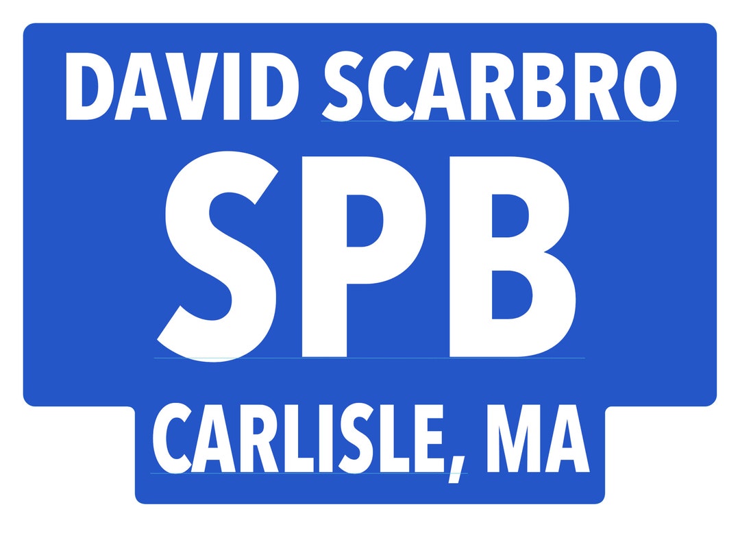 EM Number Plate Decal - Etsy