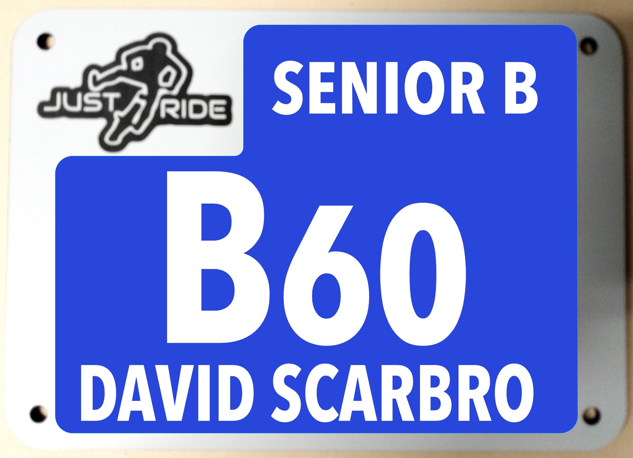 Decal for Tryals Shop Number Plate - Etsy