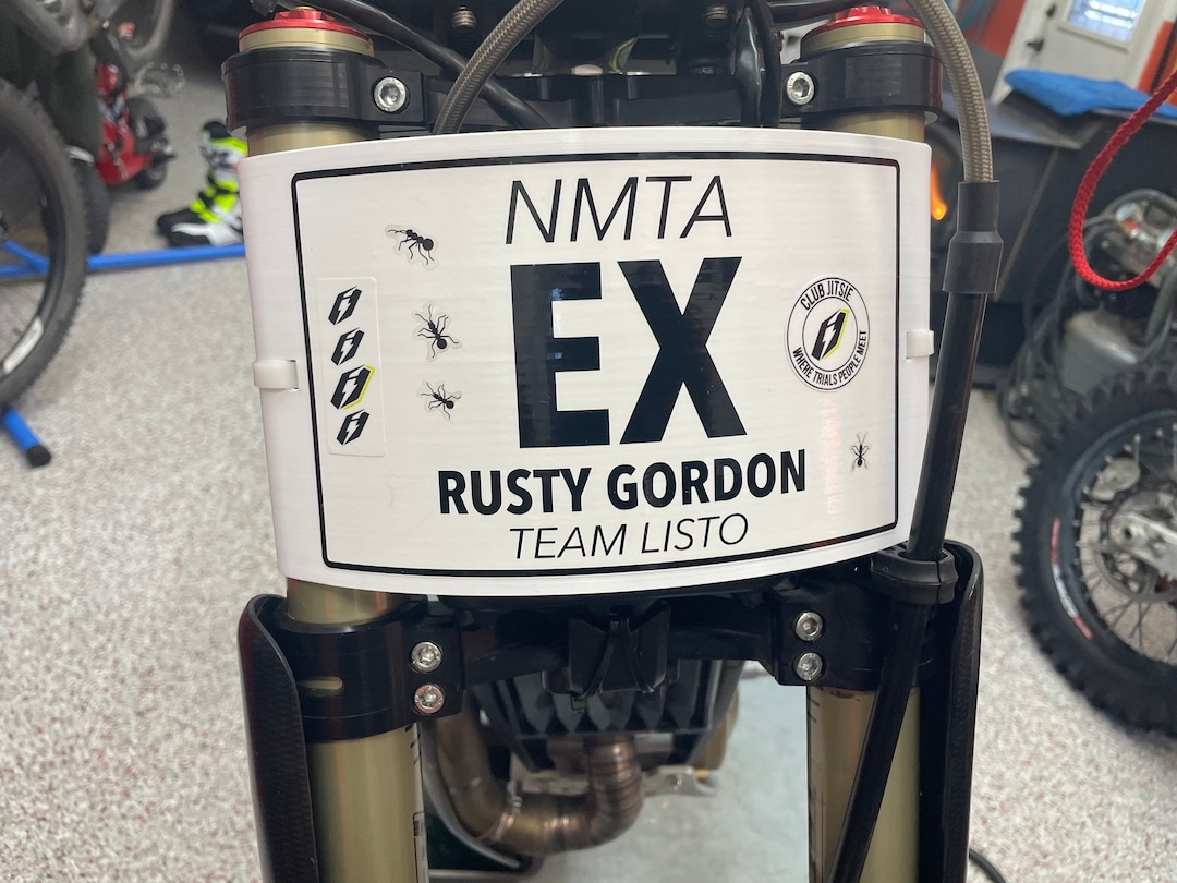 TRS Estart Number Plate - Etsy