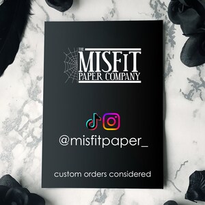 Nu Metal Birthday Card | Last Resort Emo Lyric Greeting | Glossy Black ...