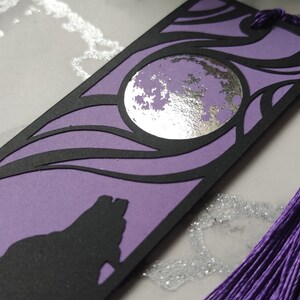 Werewolf Foil Bookmark Handmade Gift for Witchy Gothic Book Lover ...