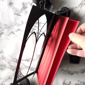 Gothic Arch Greeting Card | Handmade Church Window Alternative Bridal ...