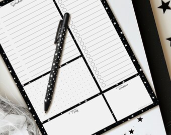 Magical Daily Planner A5 Organiser Desk Pad 50 Days Schedule Pages ...