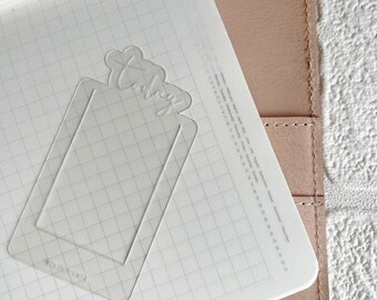 Floating Page Marker Text Tabs Minimalist Acetate Dividers Stalogy ...