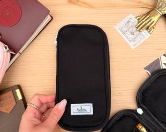 Sako Organizer TN Pouch Faux Nubuck | Zipped Pencil Case | Stationery ...