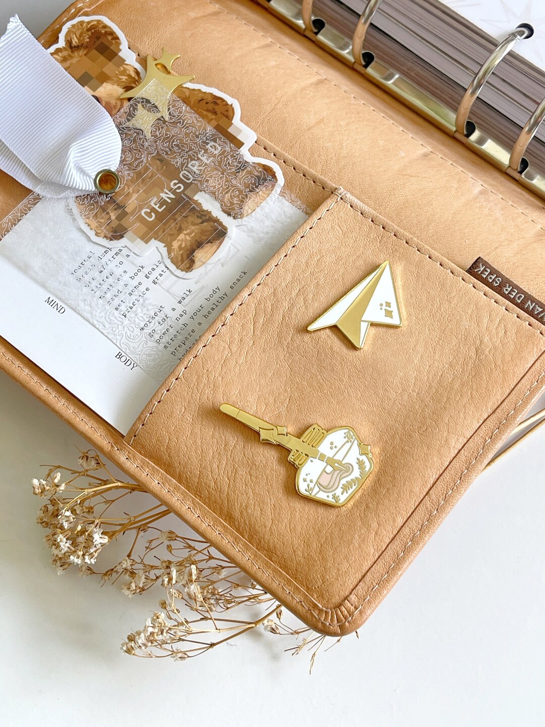 Magnet Charm for Planners | Fountain Pen Magnetic Charm | Ink Bottle ...