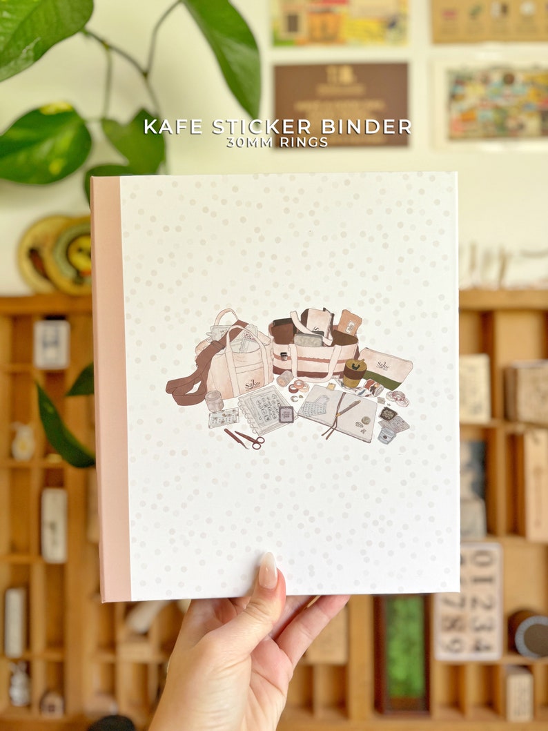 Sticker Album Binder | A5 Sticker Storage | 30 Pocket Refills | Sticker ...