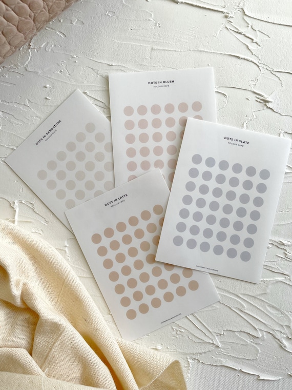 Scrapbooking Moon Dust Neutral Minimalistic Planner Stickers ...