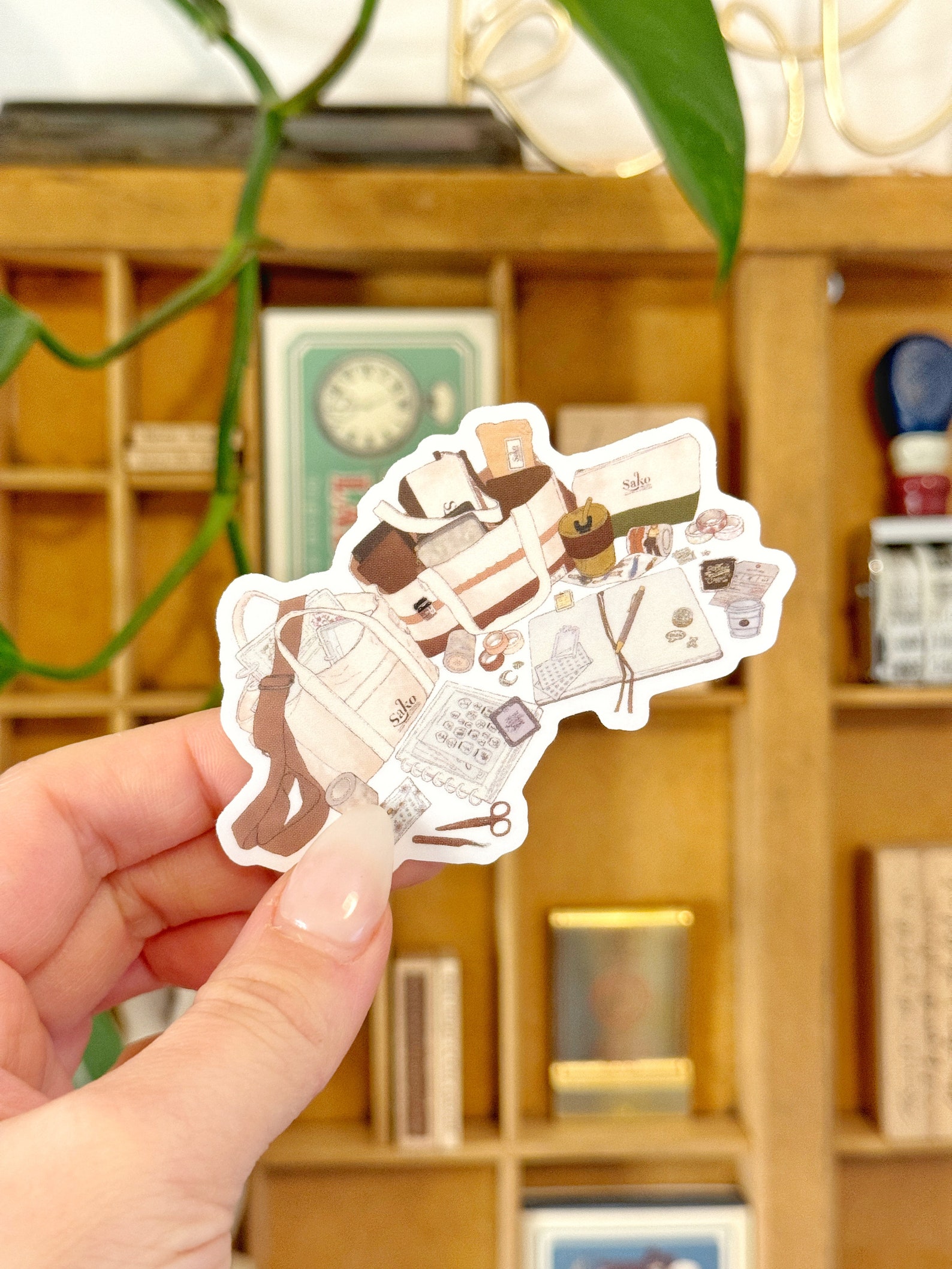 Stationery Planner Stickers | Kolour Cafe X Stabler Plans | Washi ...
