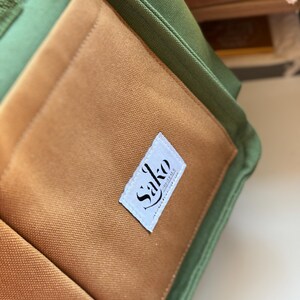 Canvas Planner Tote Bag | Sako Carryall Multi-pocket Organiser for ...