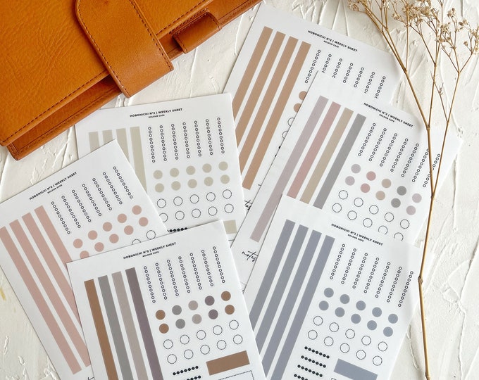 Functional Planner Stickers | N2 Shape Stickers | OOPSIE | Large Sheet ...