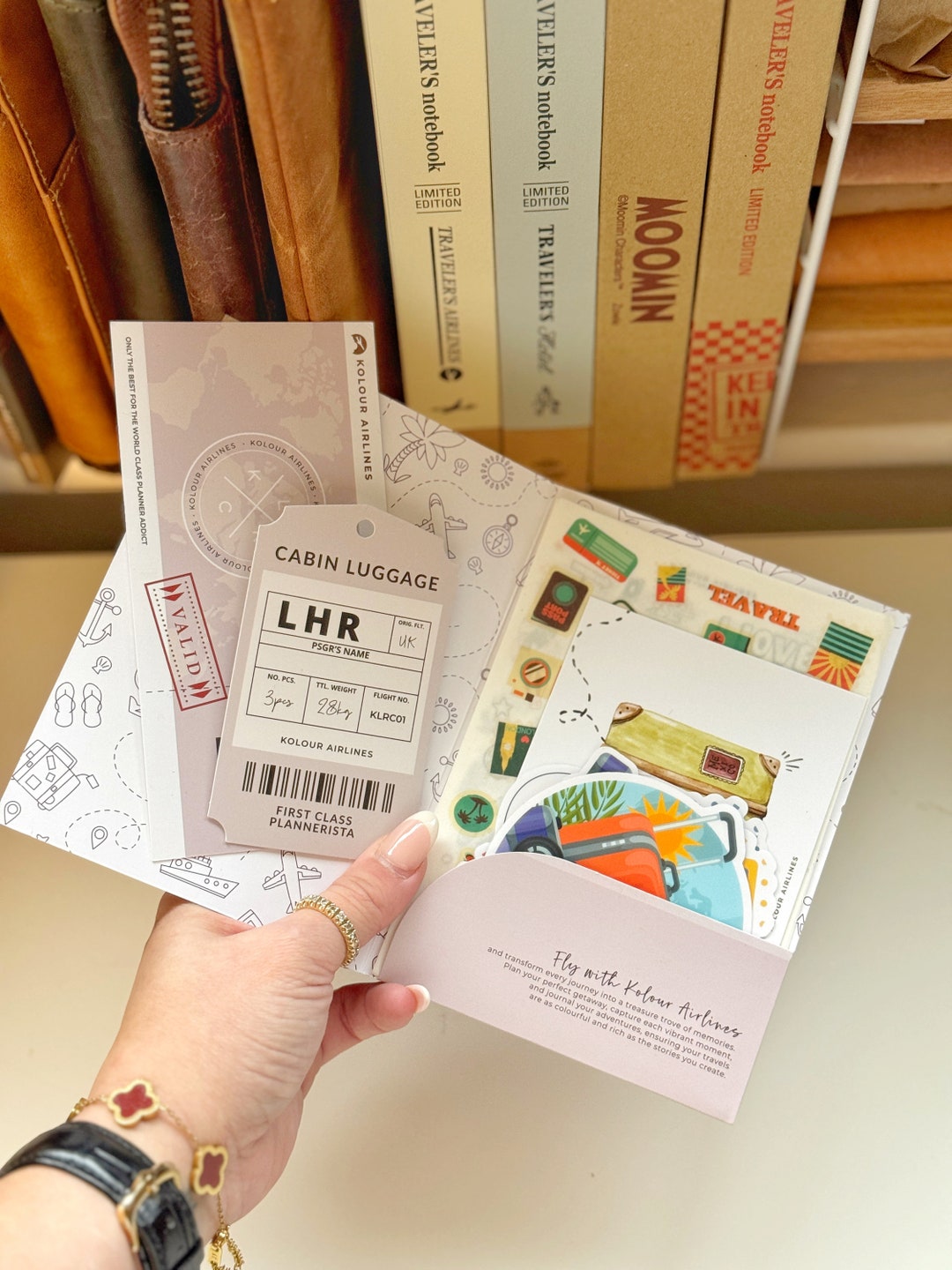 Travel Sticker Set | Airlines Holiday Themed Kit | Planner and Journal ...