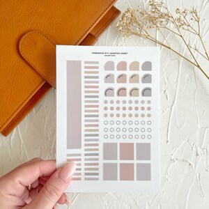 Functional Planner Stickers N1 Shape Stickers OOPSIE Large Sheet ...