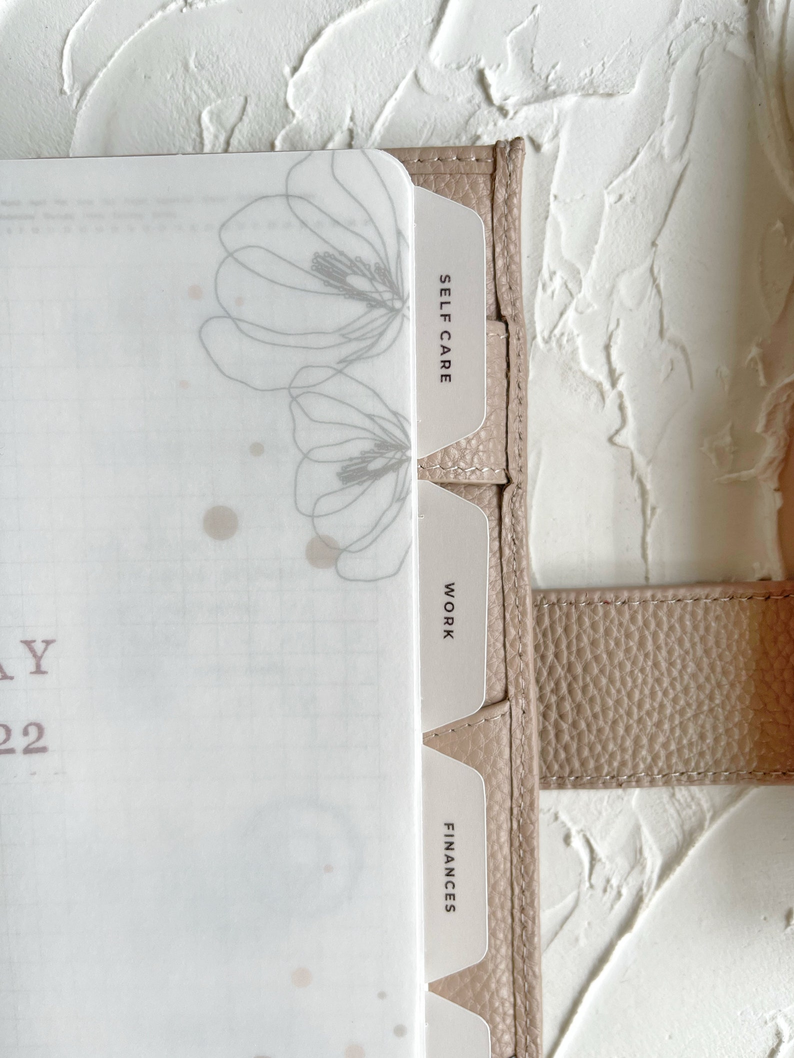 Floating Page Marker | Slim Tabs | Minimalist Acetate Dividers ...