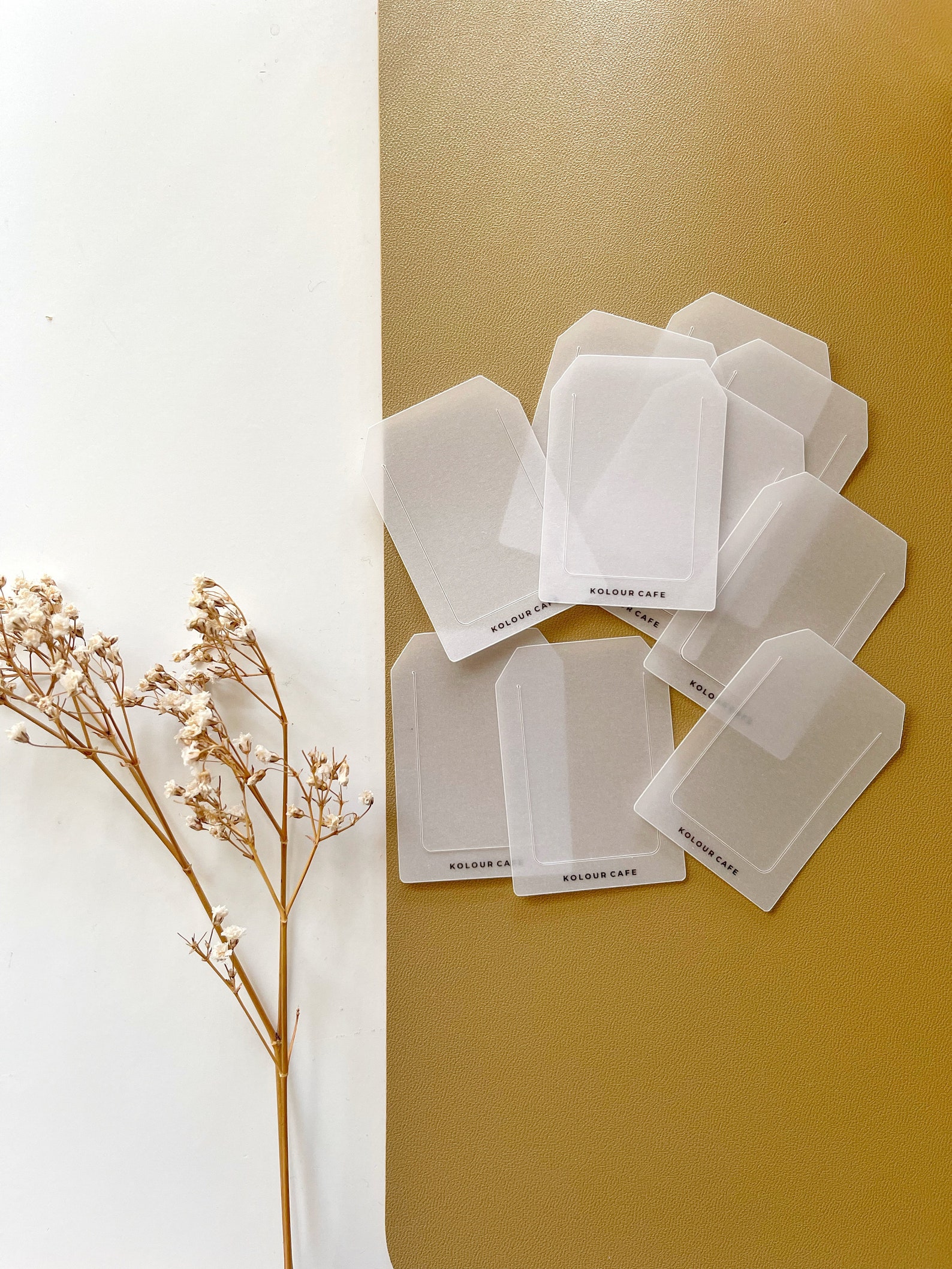 Planner Page Markers | White Font Tabs | Floating Tabs | Dividers ...