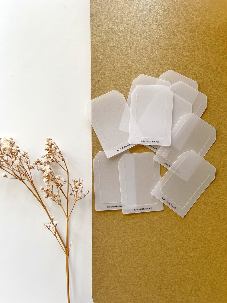 Planner Page Markers | White Font Tabs | Floating Tabs | Dividers ...