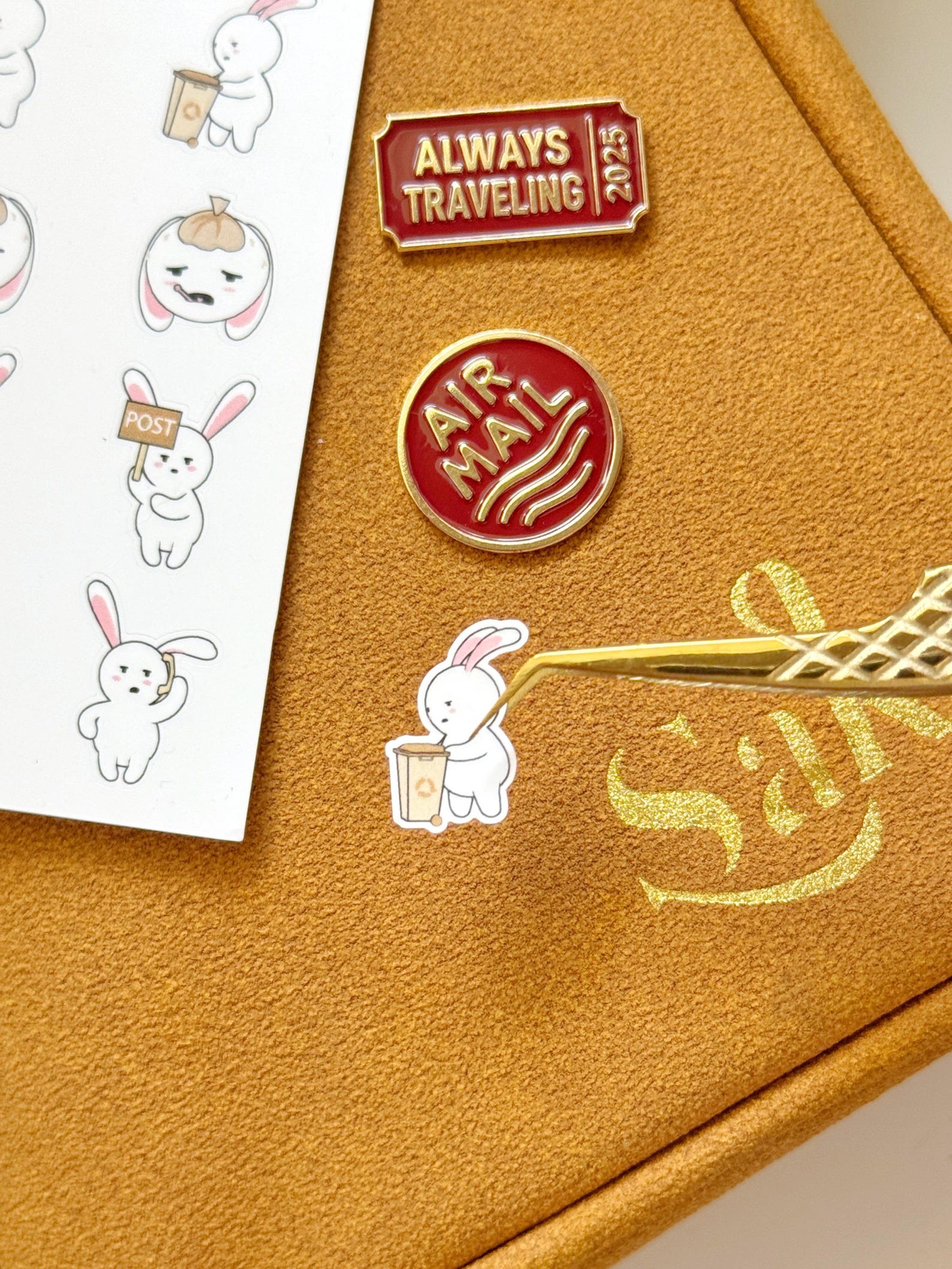 To Do Sign B110 Cute Character Sticker | Bean Bunny | Kawaii Journal ...