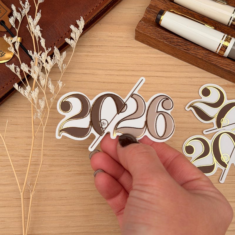 2026 Vinyl Decal Sticker - Etsy UK