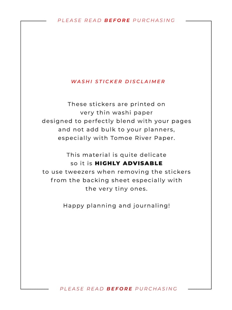 Watercolor Washi Floral Sticker Set | From the Archives | Minimalist ...