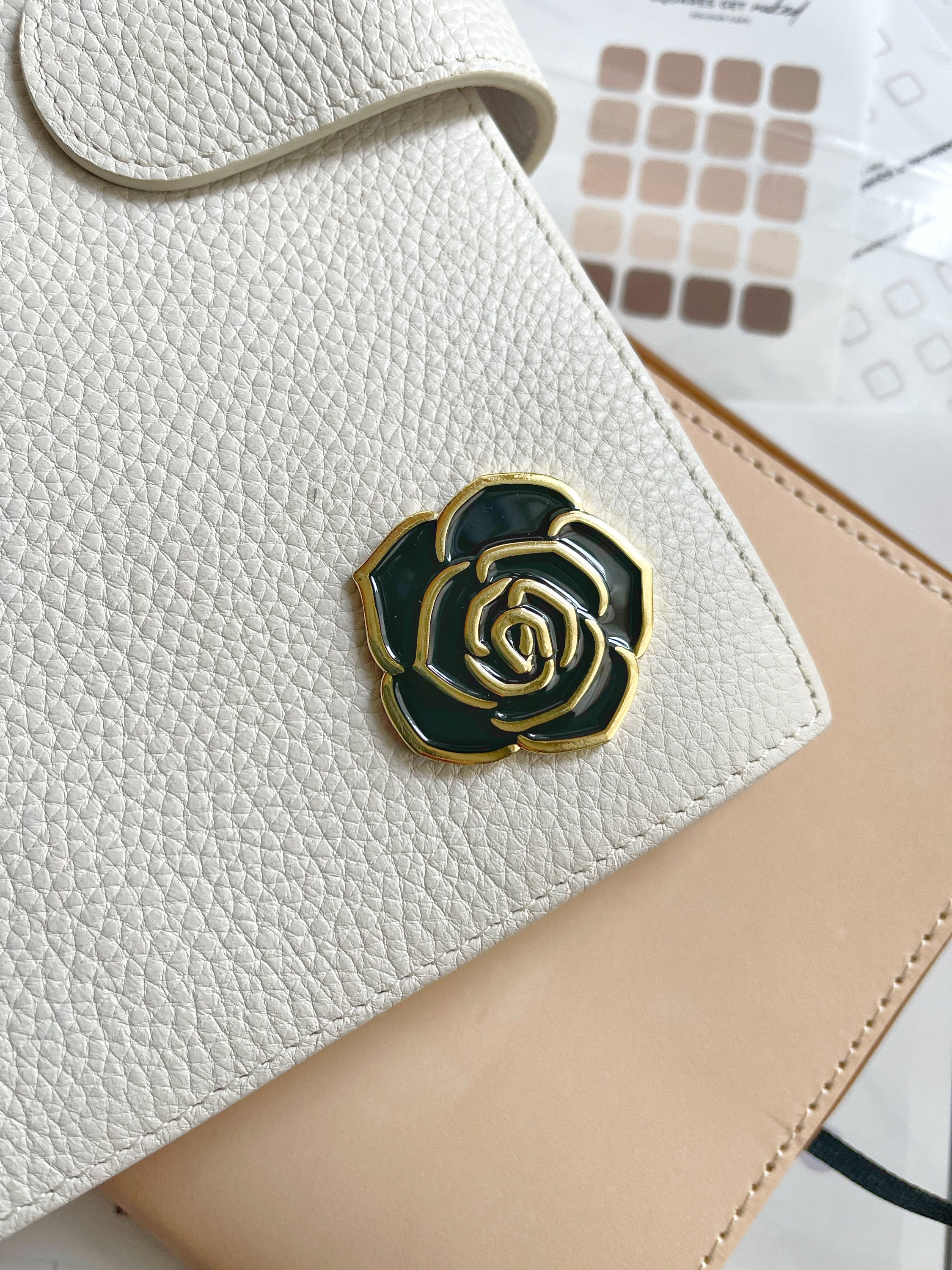Magnet Pin | Rose | Planner Accessories Brooch | Gold Silver Pins ...