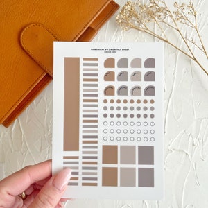 Functional Planner Stickers N1 Shape Stickers OOPSIE Large Sheet ...