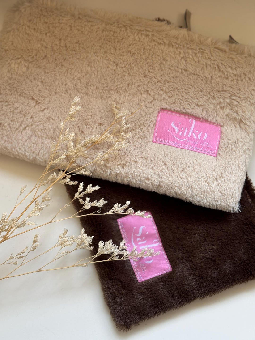 Teddy Pen Pouch | Zipped Furry Pouch | Pencil Case | Minimalist ...