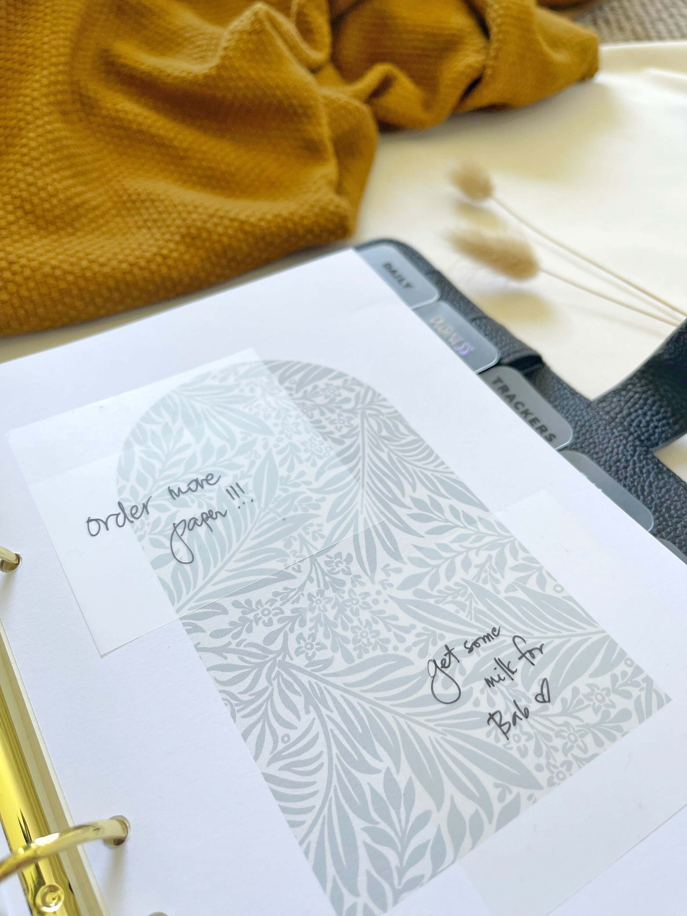 Transparent Matte Sticky Notes Plastic Clear Sticky Notes - Etsy Canada