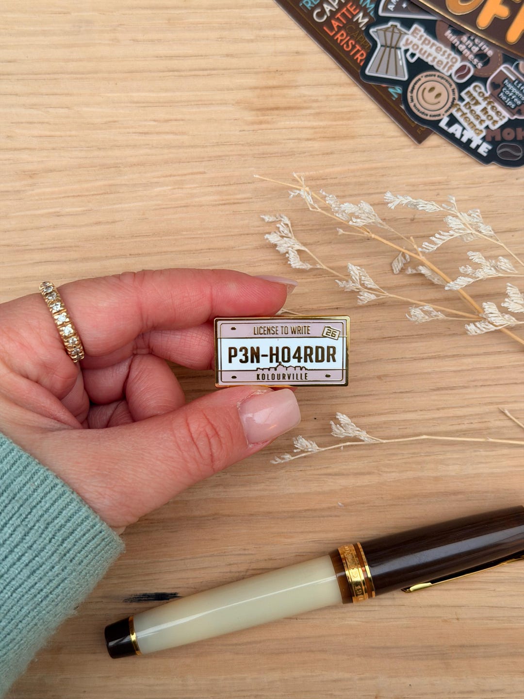 Pen Hoarder Planner Magnet | Magnetic Planner Charm for Pocket ...