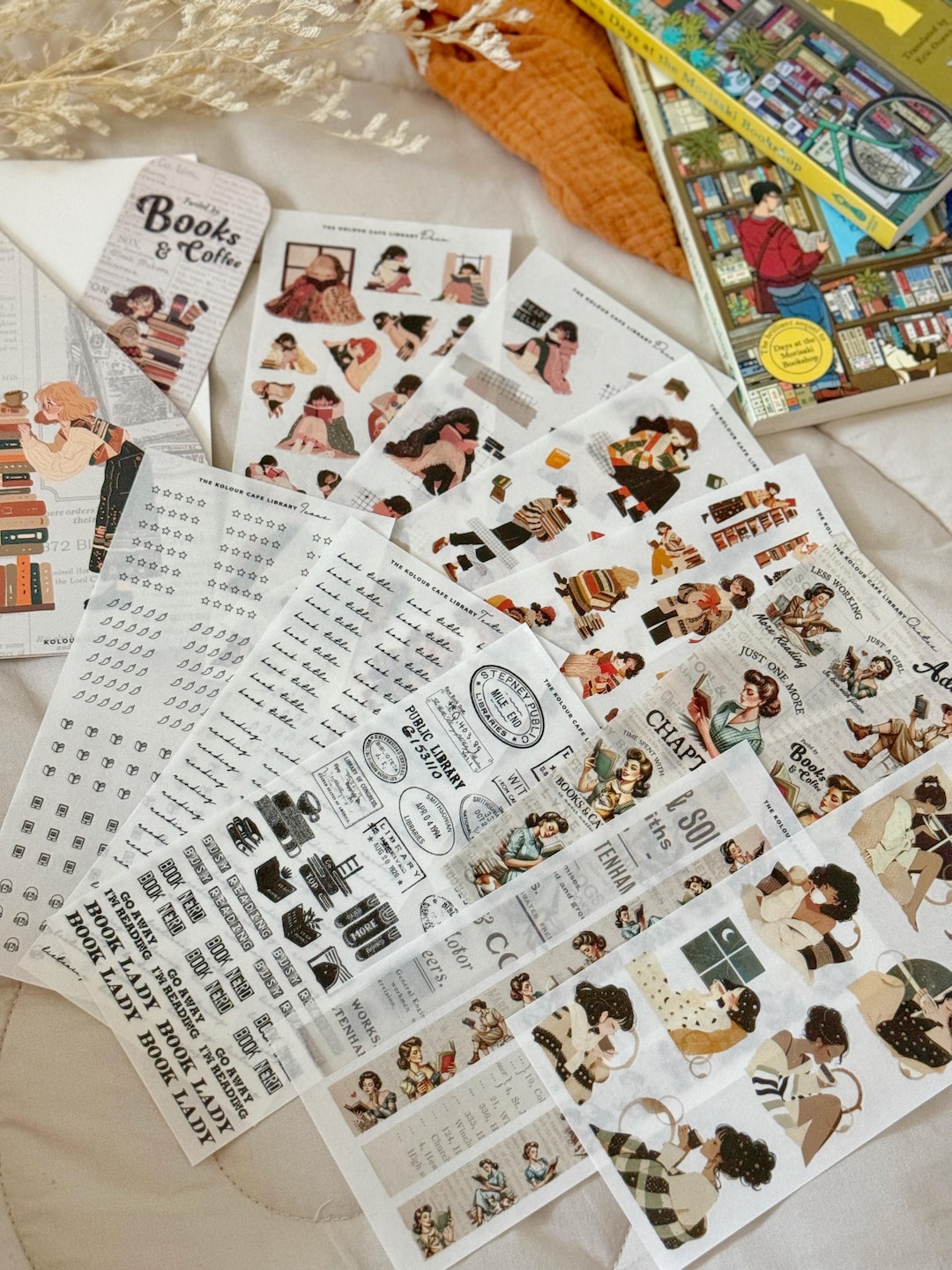 Bookish Set | Bookworm Reading Themed Kit | Booktok Bookstagram ...
