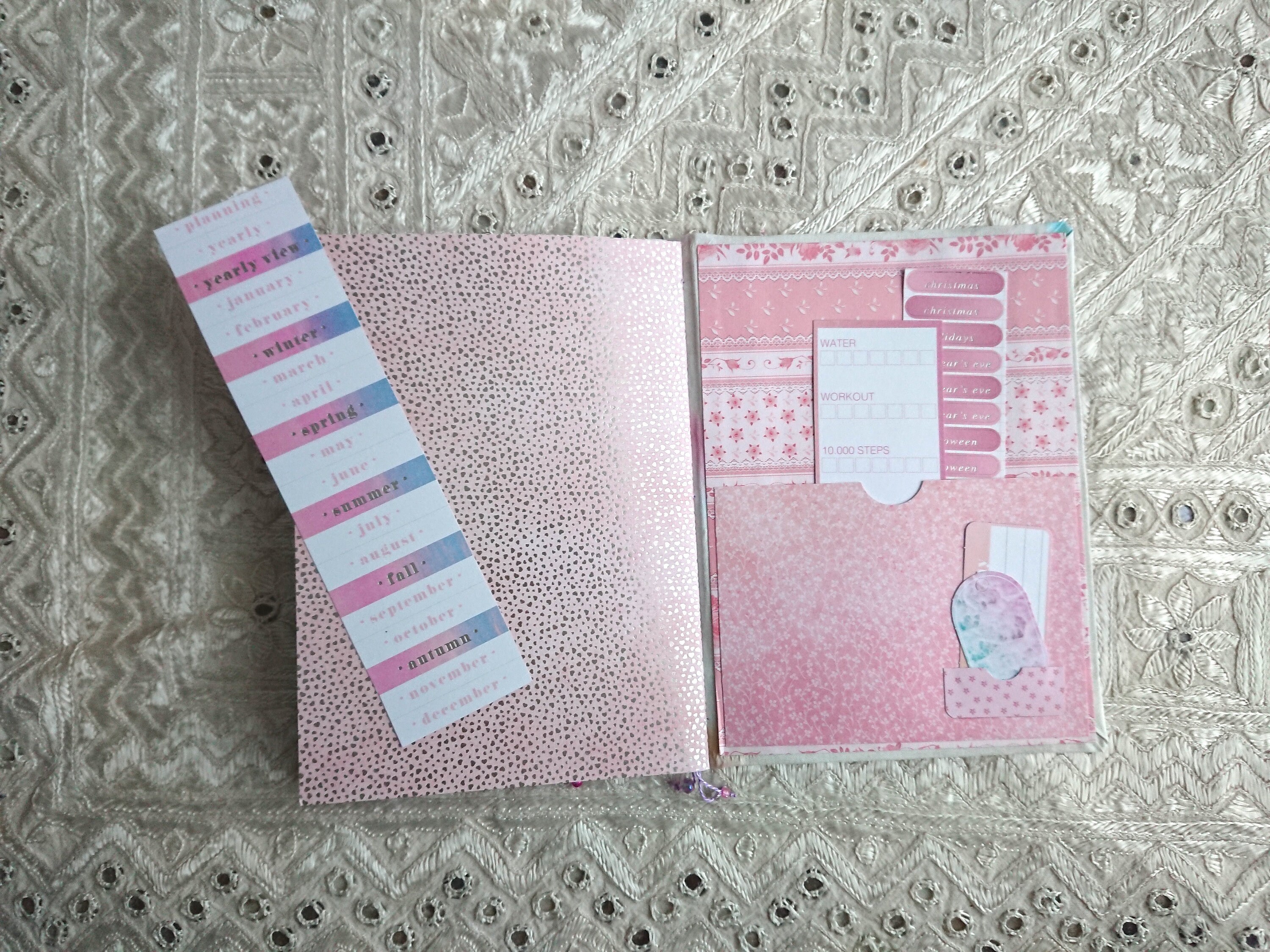 KAWAI PASTEL LAMA Tie Dye Handmade Notebook Notepad Diary - Etsy