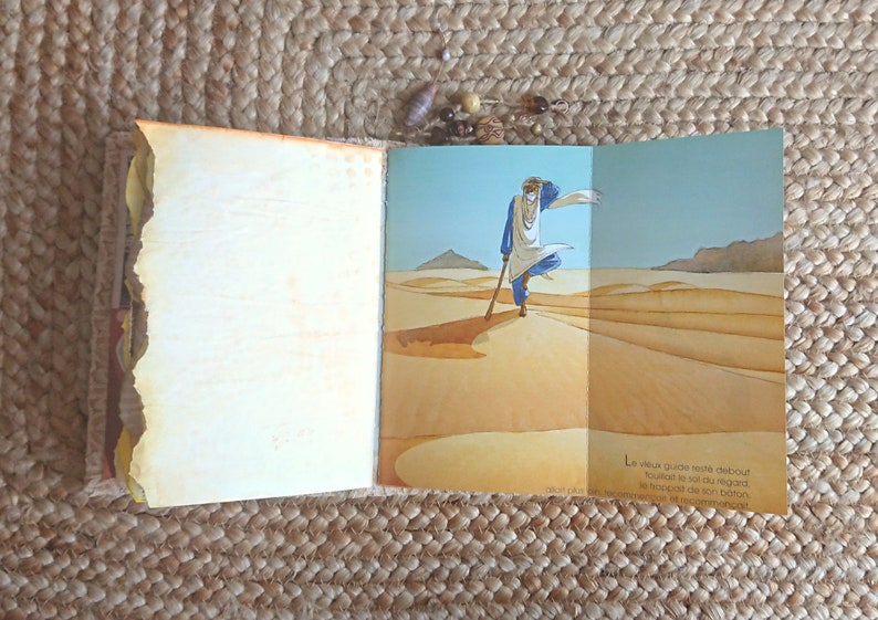 Sahara Desert-themed amazigh Handmade Junk Journal, Notebook, Scrapbook ...