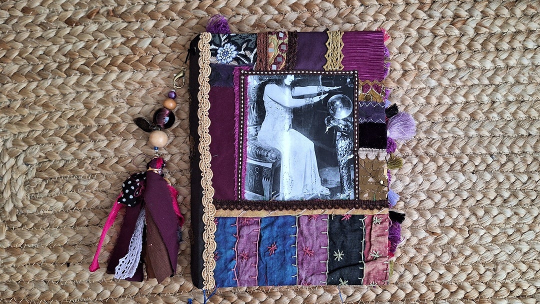 Bohemian Gipsy Divination and Palmistry Junk Journal - Handmade Folio ...