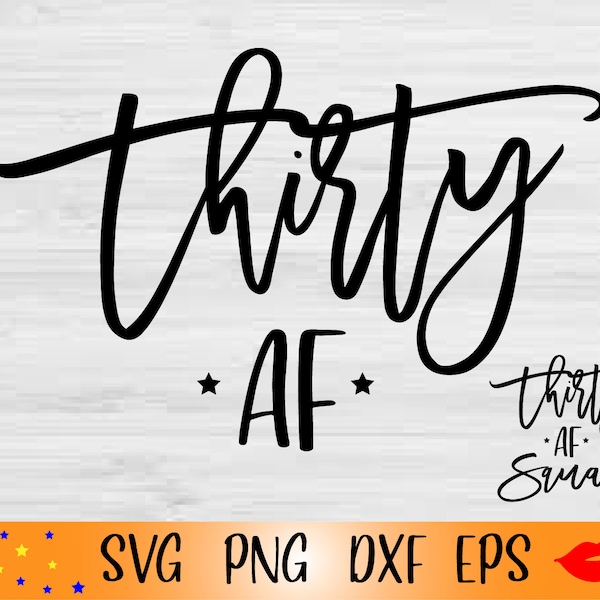 Thirty Af - Etsy