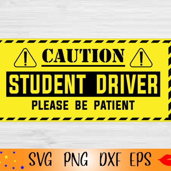 New Driver Svg - Etsy