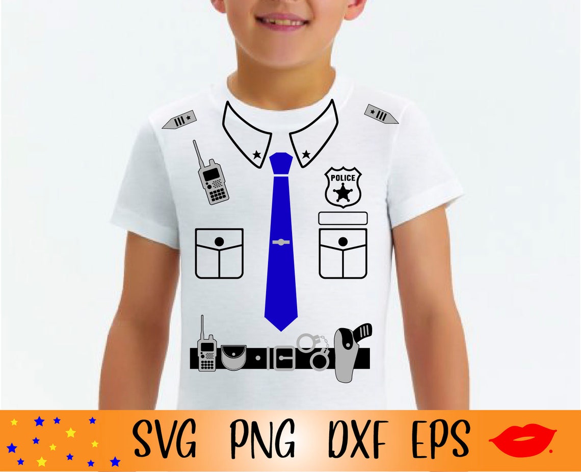 Police Officer Shirt Bundle Svg-police Birthday Shirt HTV - Etsy