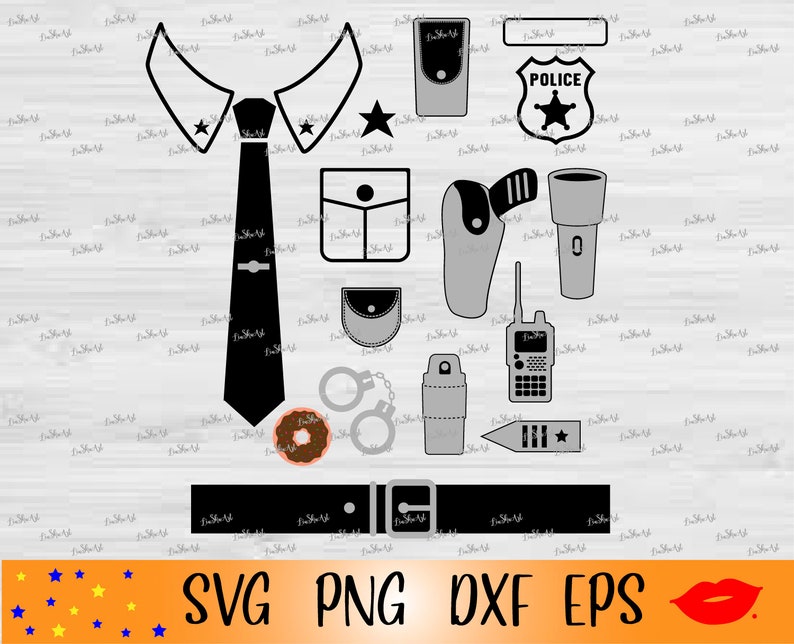 Police Officer Shirt Bundle Svg-police Birthday Shirt HTV | Etsy