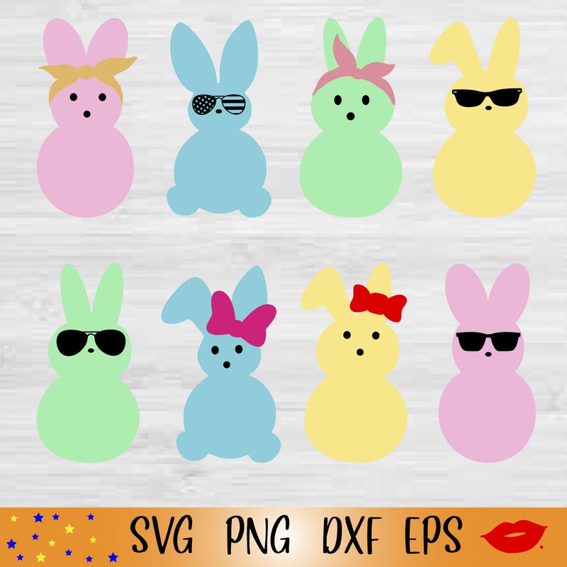 Peep Outline - Etsy
