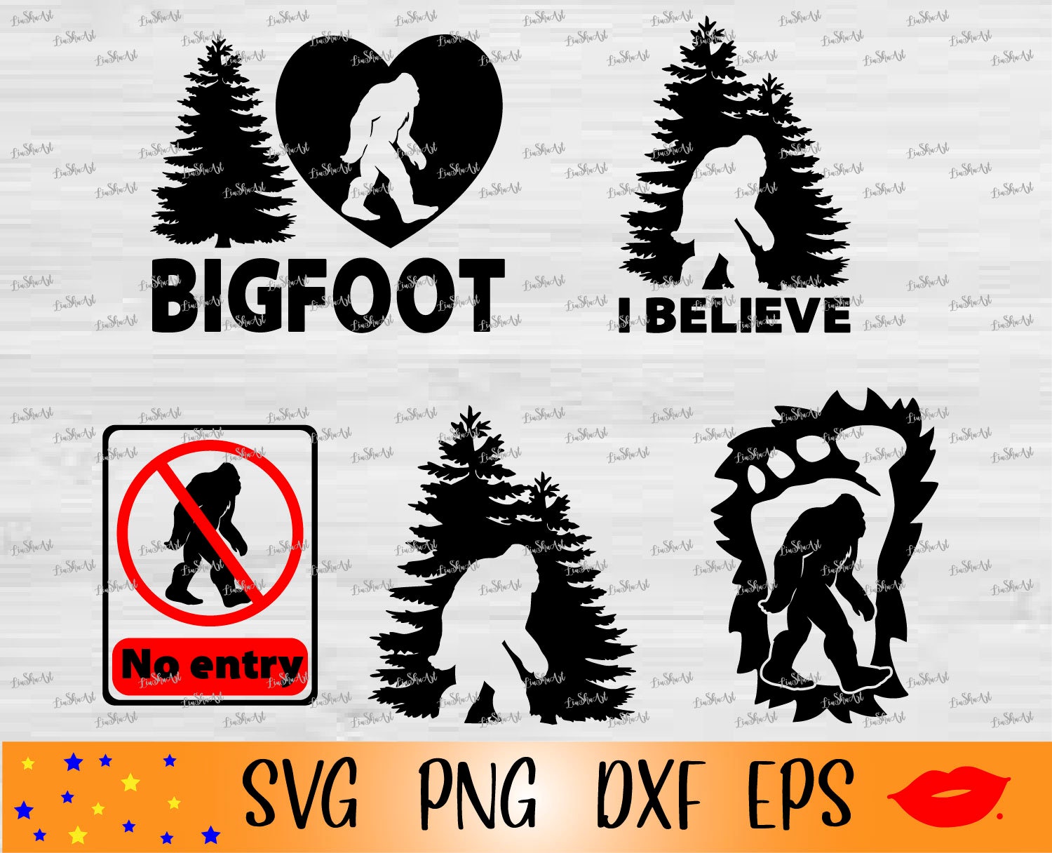 Bigfoot Bundle Svg-bigfoot Png-yeti-sasquatch-bigfoot World - Etsy