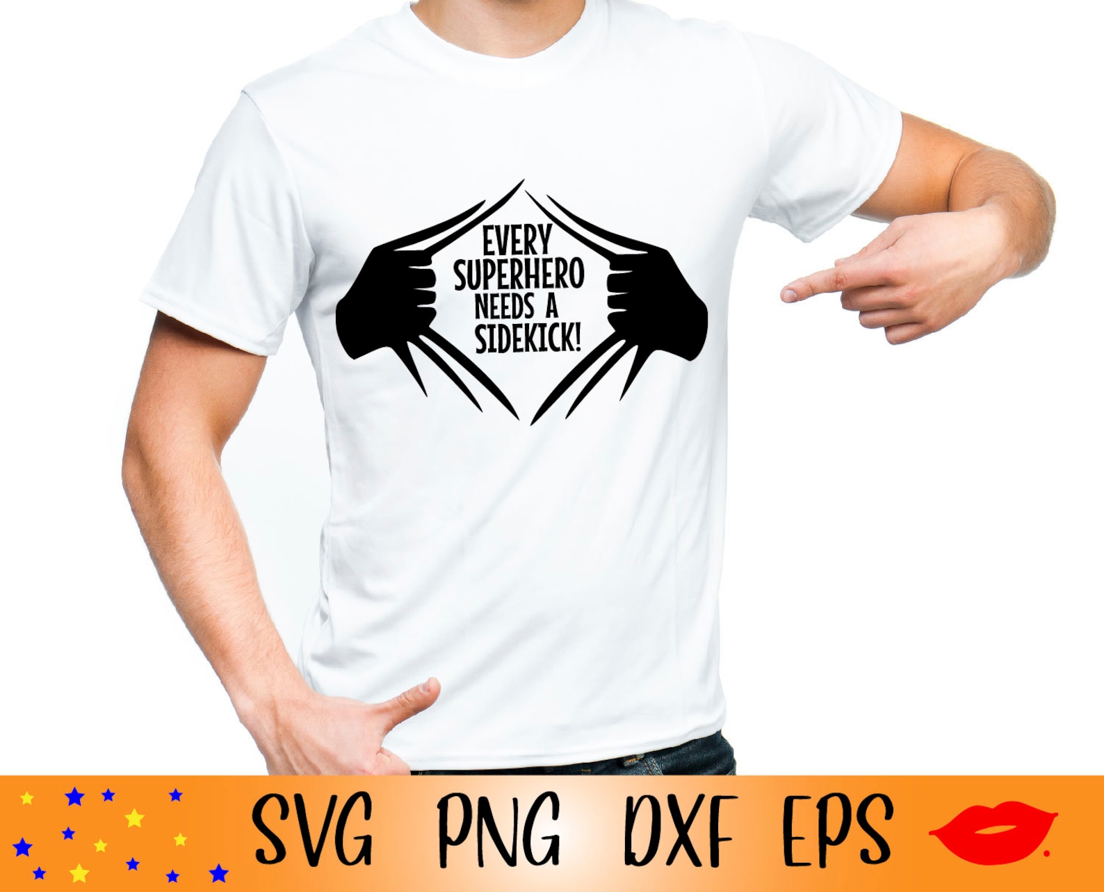 Every Superhero Needs a Sidekick Svg-sidekick PNG - Etsy