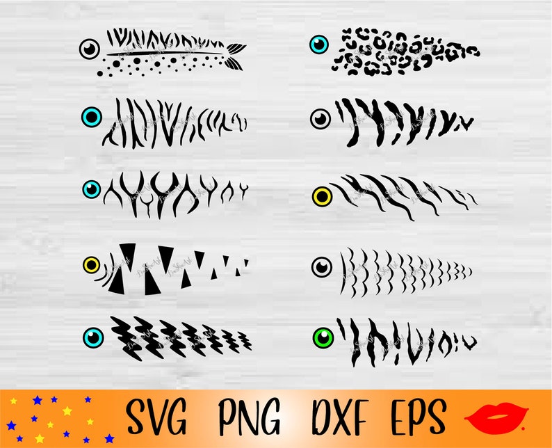 Fishing Lure Bundle Svg-fishing Lure for Tumbler Png-daddy - Etsy