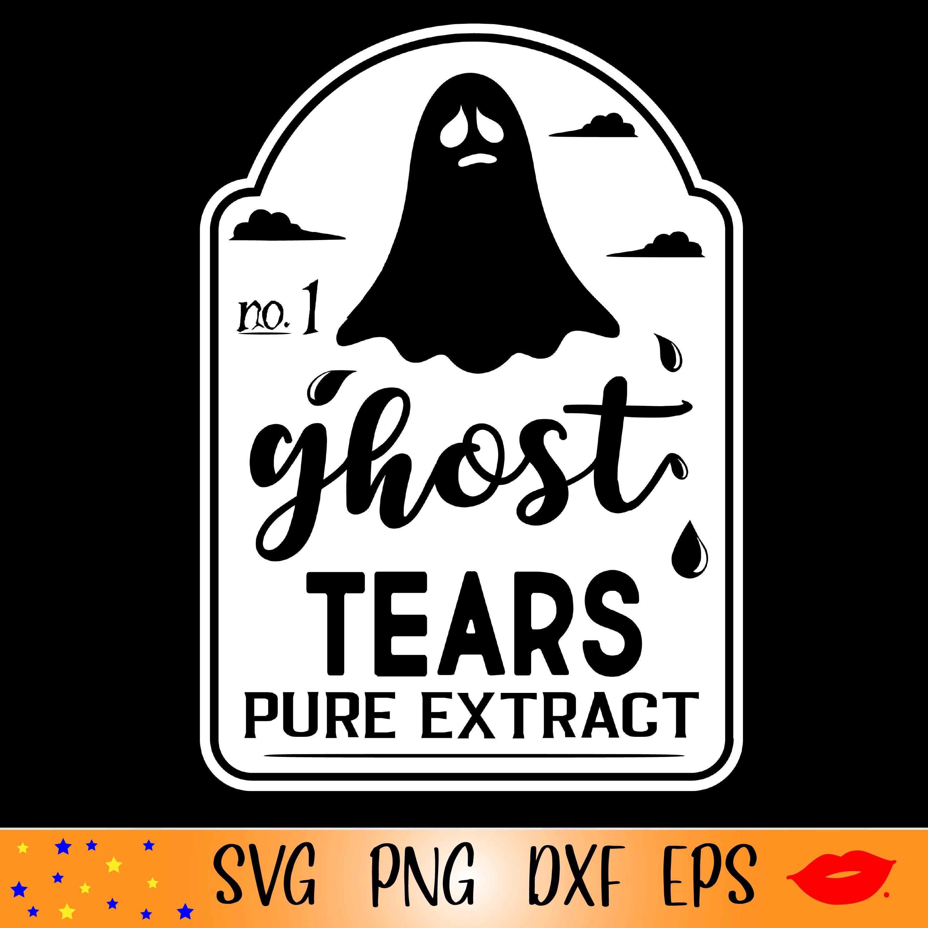 Ghost Tears Potion Label (svg, Png, Dxf, Eps) - Etsy